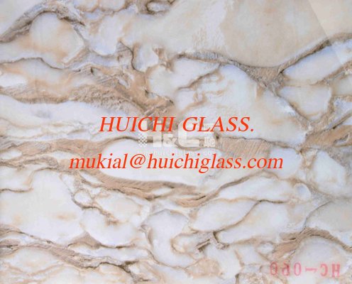 EVA Decorative glass insertion(marble paper)