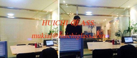 Privacy LCD film for switchable glass lamination, intelligent glass for home design, extra clear PDLC film