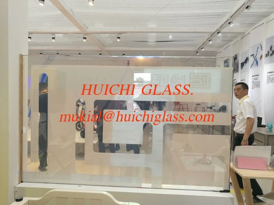 Smart switchable glass table top, intelligent glass, glass film,  pdlc film, privacy glass
