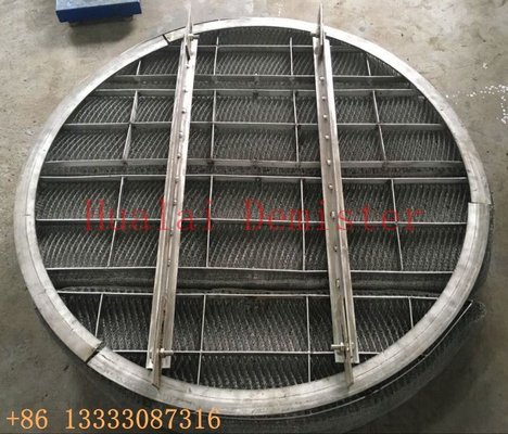 1736mm 304L stainless steel wire mesh demister pad factory price