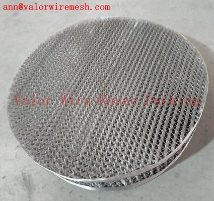 Metal Wire Gauze Packing Structured Tower Packing316 material