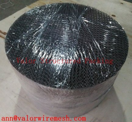CY,BX Metal wire gauze packing Metal Perforated Corrugated Plate Packing