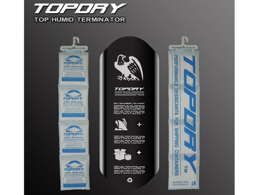 TOPDRY Moisture Absorbing Desiccant Bag Packed With Double Package Paper