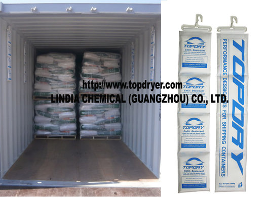 Calcium Chloride Container Desiccant Industrial Moisture Absorber