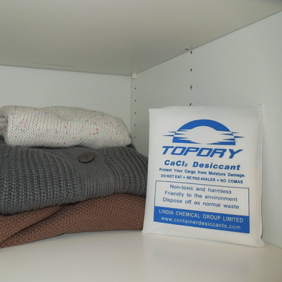 Cobalt Chloride Free 250g Desiccant Moisture Absorbent For Garments