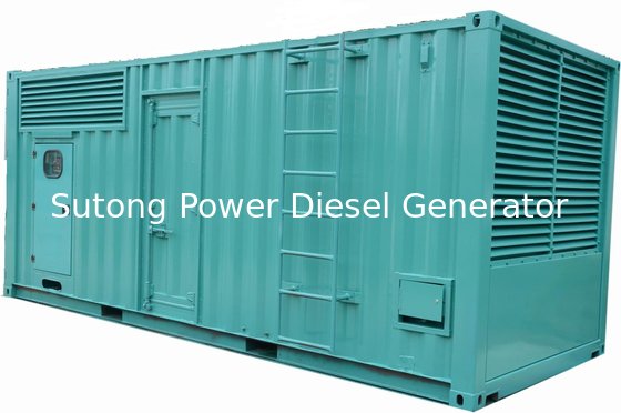 Container Silent Type 910kW / 1000kW Cummins Power Diesel Generator with Stamford Alternator Deepsea 7310 Controller supplier