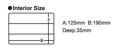 Multi function Pseudo-bait Box/Fishing Tool Box/Balık tutma malzemeleri kutusu 200*145*40mm material PP Model no. XYZ313