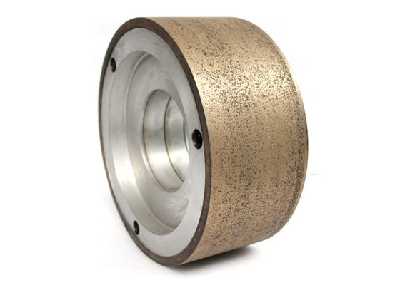 Center - Less Metal Bond Grinding Wheels Tungsten Carbide / Ceramics / Glass Usage