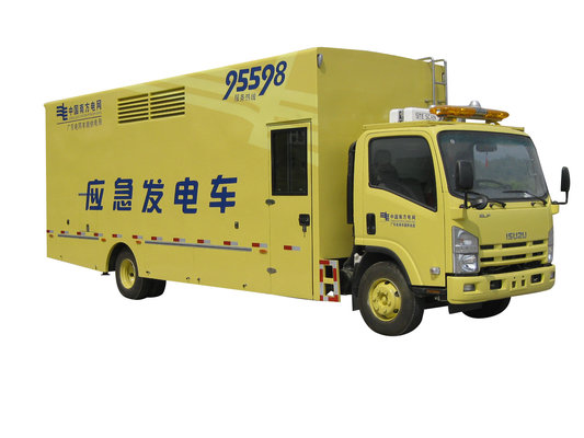 Super Silent Mobile Power Plant 600kw 750kva With Electrical Type
