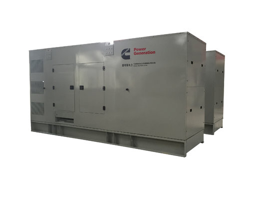 587.5kva / 470kw Cummins Silent Diesel Generator Set Low Fuel Consumption