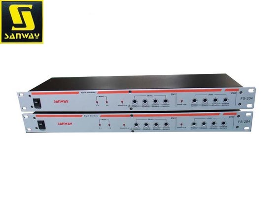 1 en/4 pares de los pares hacia fuera del procesador de sonido S de Digitaces/procesador de los efectos de la tarifa >103dB Digitaces de N