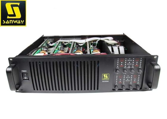 8 Channels 900 Watts Digital Power Amplifier for School Broadcast