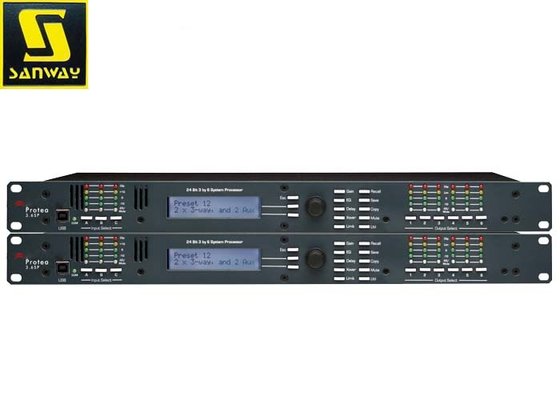 Favorables 3 entraron 6 hicieron salir al procesador de sonido de Digitaces, procesador audio de la clase D Dsp para el concierto