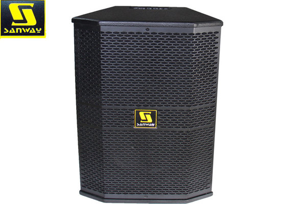 Pintura negra altavoces activos de 10 pulgadas 200 vatios de las multimedias de sistema de altavoz para la sala de clase