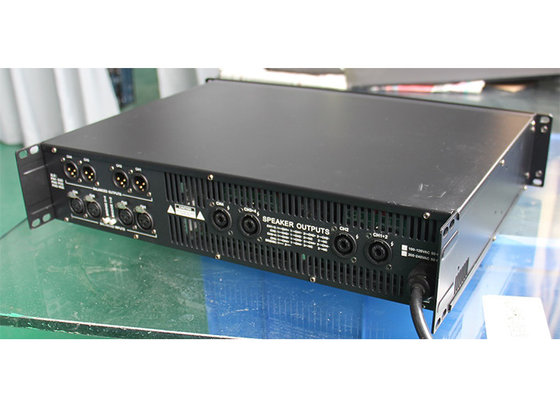 1600 vatios 4 del canal de amplificador del PA para el amplificador de potencia profesional del RF del Pub de la noche