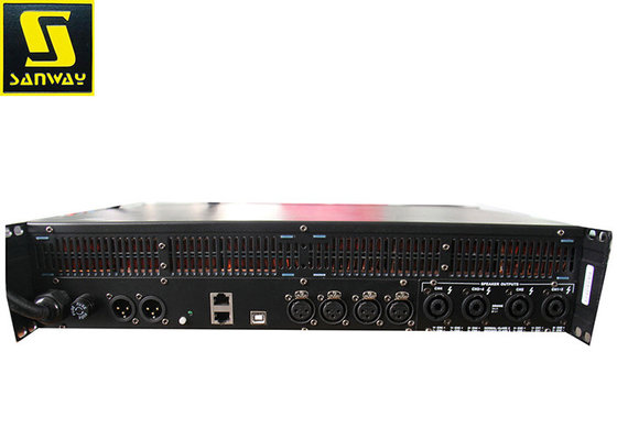 6000W Class TD 4 Channels Digital Concert Amplifier Built-in DSP