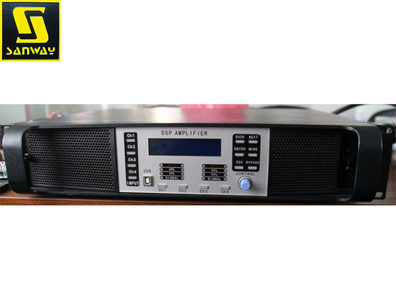amplificador de alto voltaje del PA de 10000W DSP con la clase TD del amplificador del mezclador del equalizador
