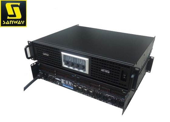 Background Music Playing 4 Channel Power Amplifier 10000W CE FCC Certificate