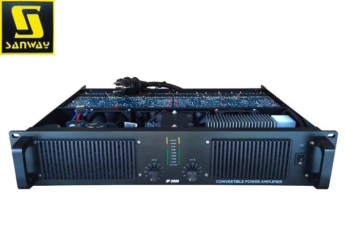 amplificador de potencia de dos vías del OEM de 12,5 kilogramos 2800 vatios para la iglesia