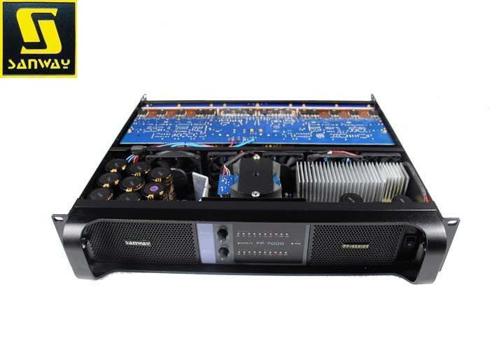 Amplificador de potencia del canal de la eficacia alta 2 2 ohmios favorable amplificador estéreo de 3500 vatios