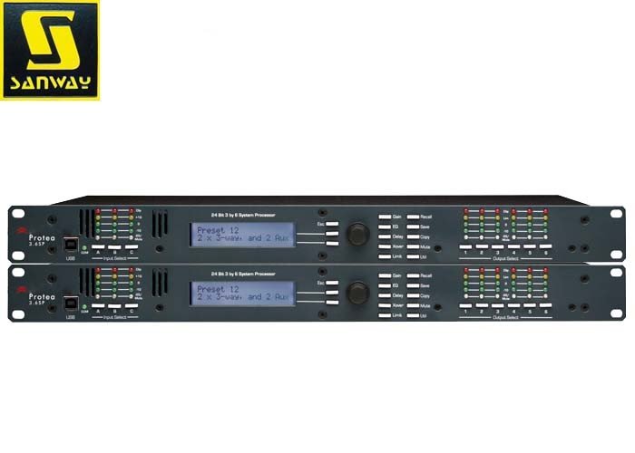 Favorables 3 entraron 6 hicieron salir al procesador de sonido de Digitaces, procesador audio de la clase D Dsp para el concierto