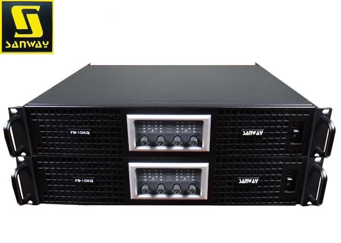 La clase TD 4 del sistema de DJ canaliza el amplificador de potencia RMS máximo 5000W X 2 del Mosfet