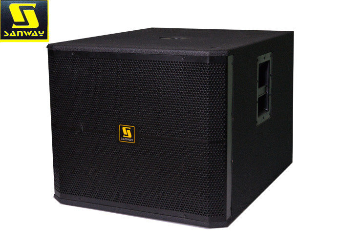 Altavoces de subgraves activos accionados de alto rendimiento de DJ del disco del subwoofer del PA con 8 ohmios de impedancia