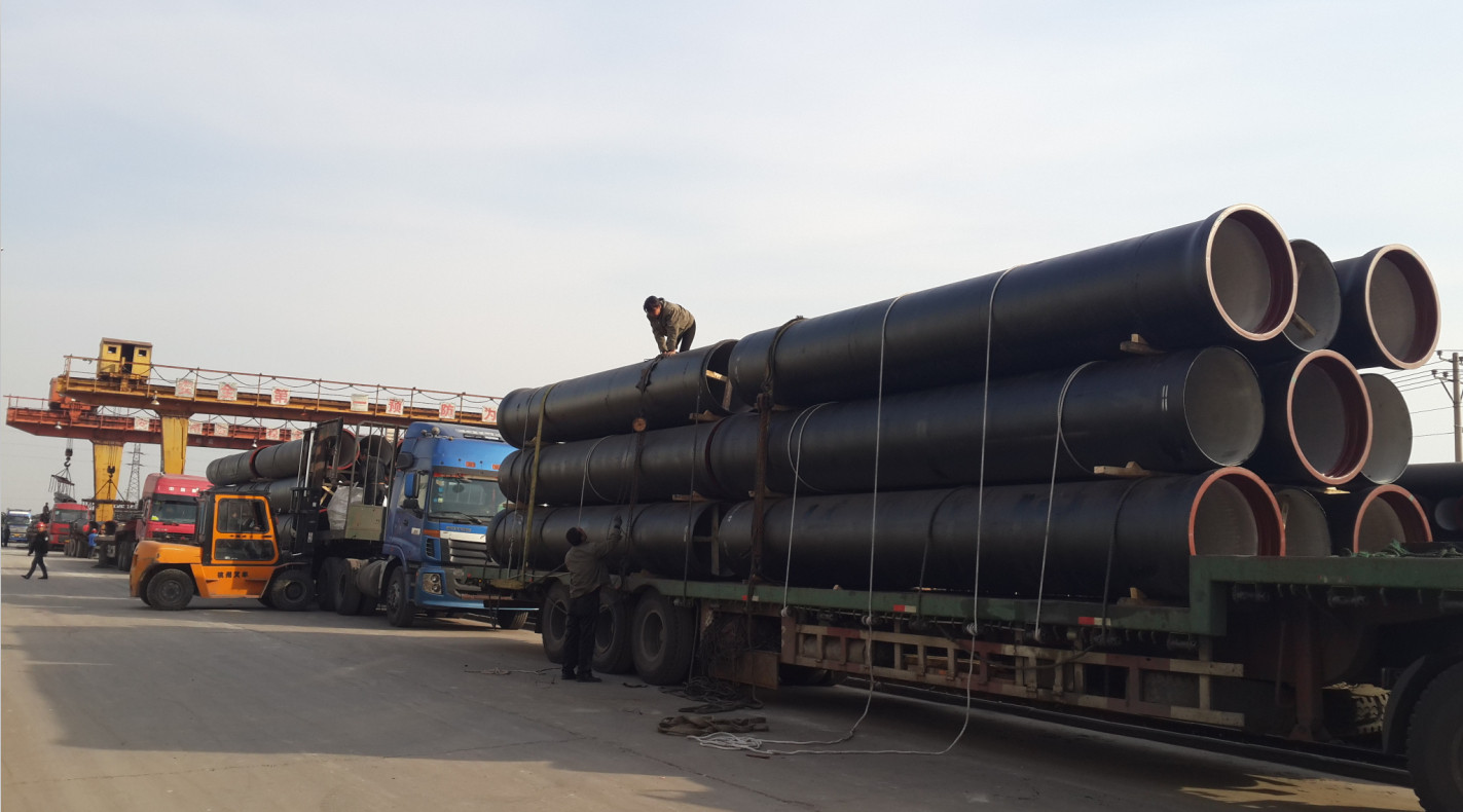 Ductile Iron Pipes water supply project