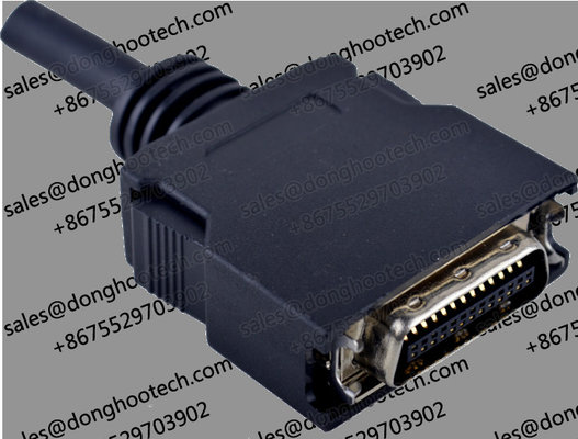 Camera Link Cable Special Custom Designed Screw Locking and Latch Type SCSI Cable Harness