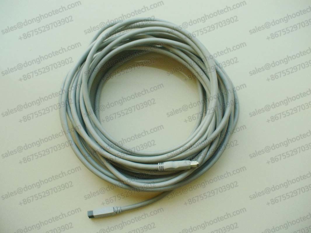Black / Grey Customized IEEE 1394 Firewire Cable for CCTV Camera with Thumbscrew Locking