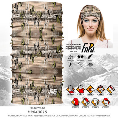 Coolmax Full 3d Printing UV filter Multifunctional Women/Men Cycling fishing Headband Stretch Headwear Neck Multi Scarf supplier