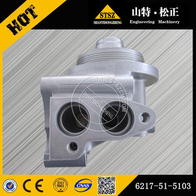 sell Excavator PC450-8 oil filter head 6217-51-5103(Email:bj-012@stszcm.com )