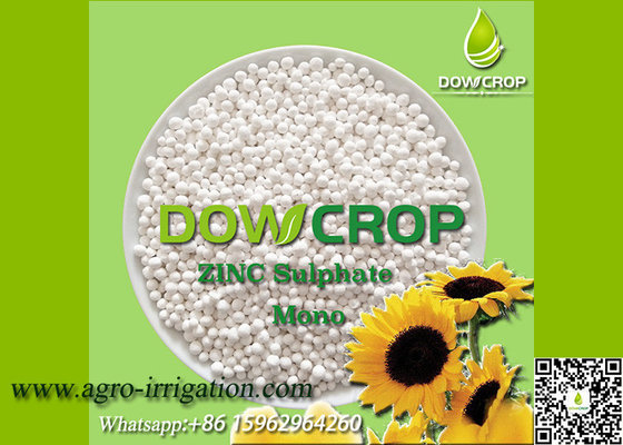DOWCROP HIGH QUALITY 100% WATER SOLUBLE MONO SULPHATE ZINC 33% WHITE GRANULAR MICRO NUTRIENTS FERTILIZER supplier