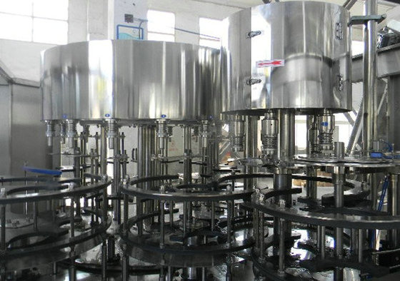 Fruit Juice / Soft Water Automatic Filling Machine for PET / Glass Bottle , Screw Cap