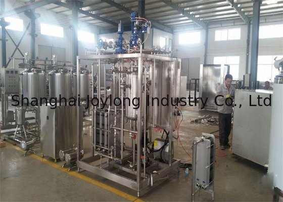 1000L / H UHT Milk Processing Line Complete Combined Dairy Line