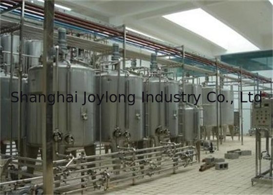 1000L / H UHT Milk Processing Line Complete Combined Dairy Line