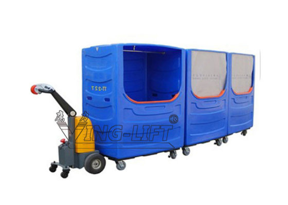 Mini Electric Smart  1000KG Capacity Tow Tractor With Electromagnetic Brake