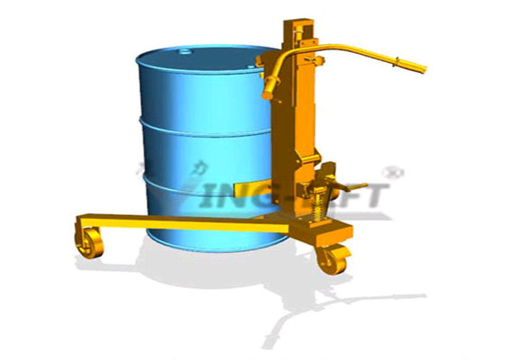Hydraulic 55 Gallon  Drum Dumper Drum