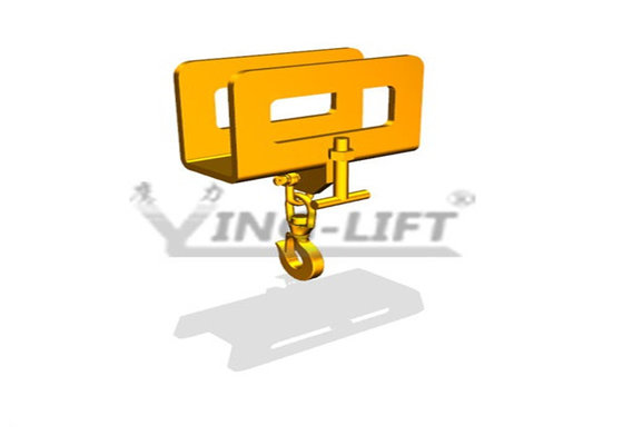 Auto - Tension Single &amp; Double Forklift Truck Attachments Swivel Hook