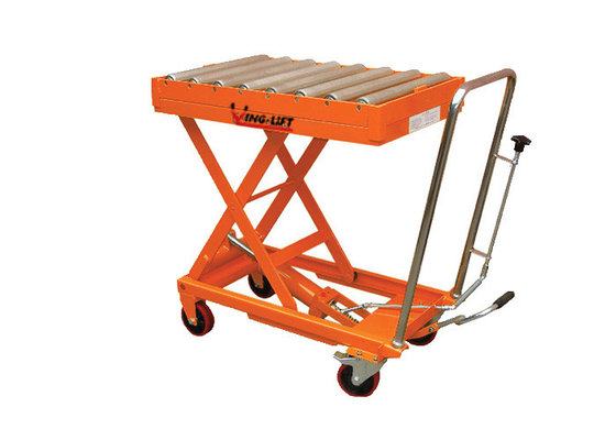 High Efficiency  Mobile Scissor Lift Table Equipment  , 150Kg - 1000Kg Capacity