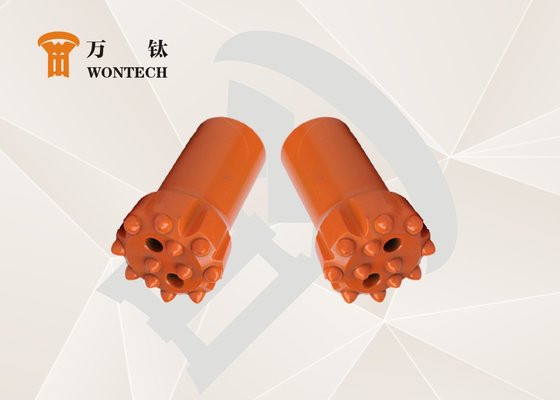 Rock Blasting And Fine Alloy Steel Compatible For Different Rock Thread Button Bit