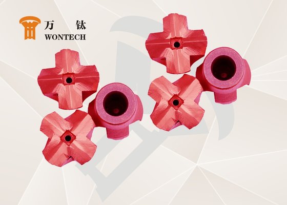 High Rigid Drill Rod And Hammer Taper Button Bit Low Carbon Steel Material