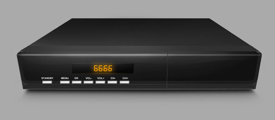 S/PDIF Audio Output DVB-T2 Set Top Box For Digital TC Head End System