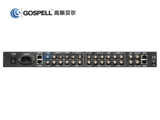 Disital TV System MPEG 2 Encoder Device SDI / ASI Support 1+1 Redundancy