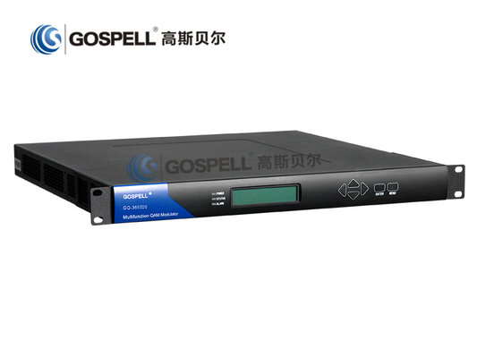 DTV Headend 16 Frequency QAM Modulator 8 * ASI 4 * DVB-C With Scrambling