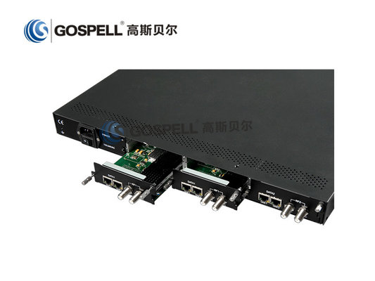 HD Video DTV Modulator Digital TV Headend 32 QAM Modulation Support Web Browser