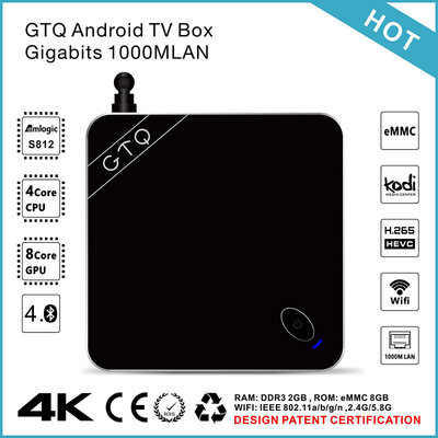GTQ Amlogic s812 Android 5.1 Quad Core Media Player w/ Gigabit Lan / H.265 Hevc