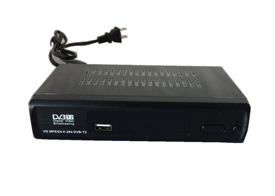 High Definition Colombia DVB-T2 Digital Terrestrial Receiver TV Converter Box w/  Mpeg4 / EPG / PVR / YPbPr