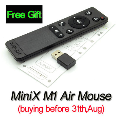 Android4.4 Mini PC MINIX NEO X8-H Android Smart TV Box Quad Core Cortex A9r4 AMLogic S802-H