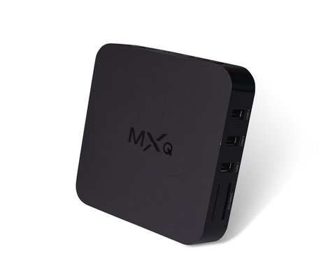 MXQ Android Smart TV Box Amlogic S805 Quad Core Android4.4 Support 3D WIFI Lan Miracast Airplay